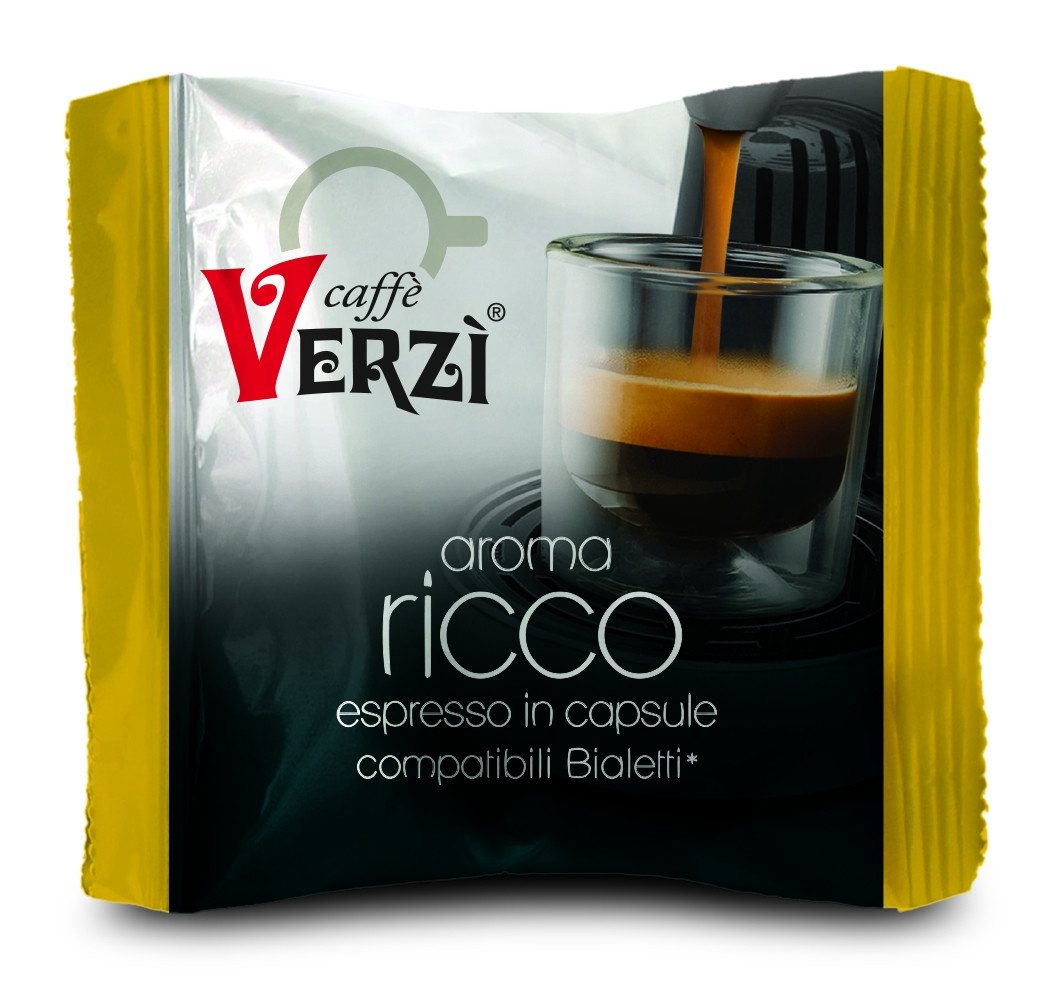 Capsule Compatibili Bialetti Caffè d'Italia Verzi Ricco Capsule Compatibili Bialetti Caffè d'Italia Verzi Ricco